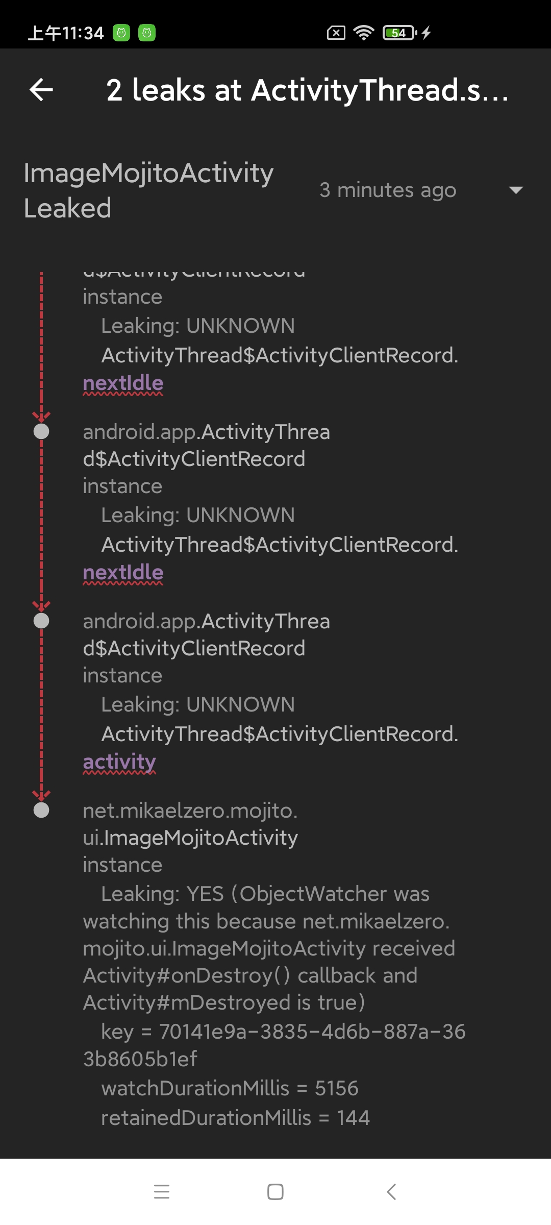 ImageMojitoActivity内存泄漏 · Issue #72 · mikaelzero/mojito · GitHub