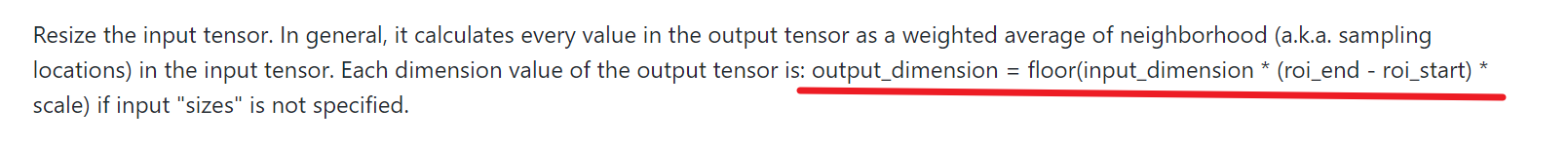 Output shape is mismatched with ONNX SPEC about Resize_tf_crop_and_size with scale input · Issue ...