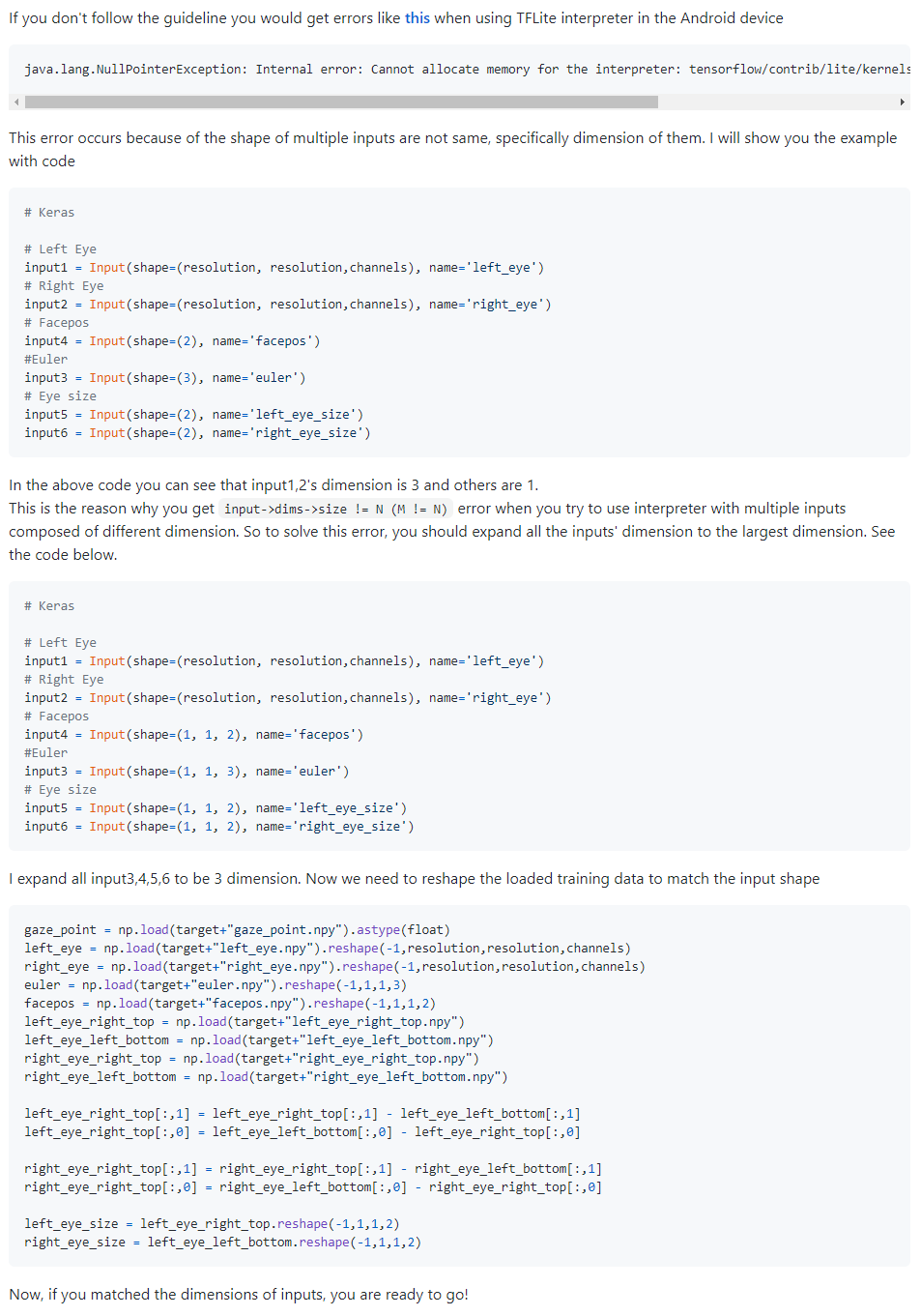 Can't allocate memory for the interpreter in tflite · Issue #19982 · tensorflow/tensorflow · GitHub