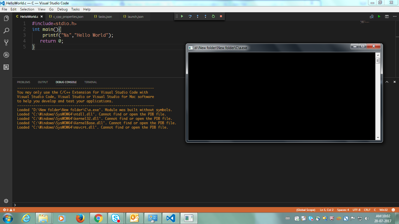 Compiling and Running C/C++ Code in Vs Code · Issue #905 · microsoft ...