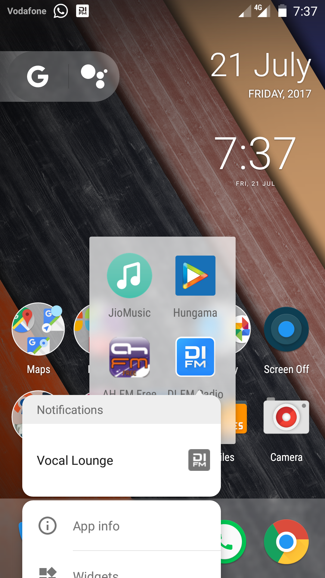 Long press menu is clipped · Issue #266 · LawnchairLauncher/lawnchair ...