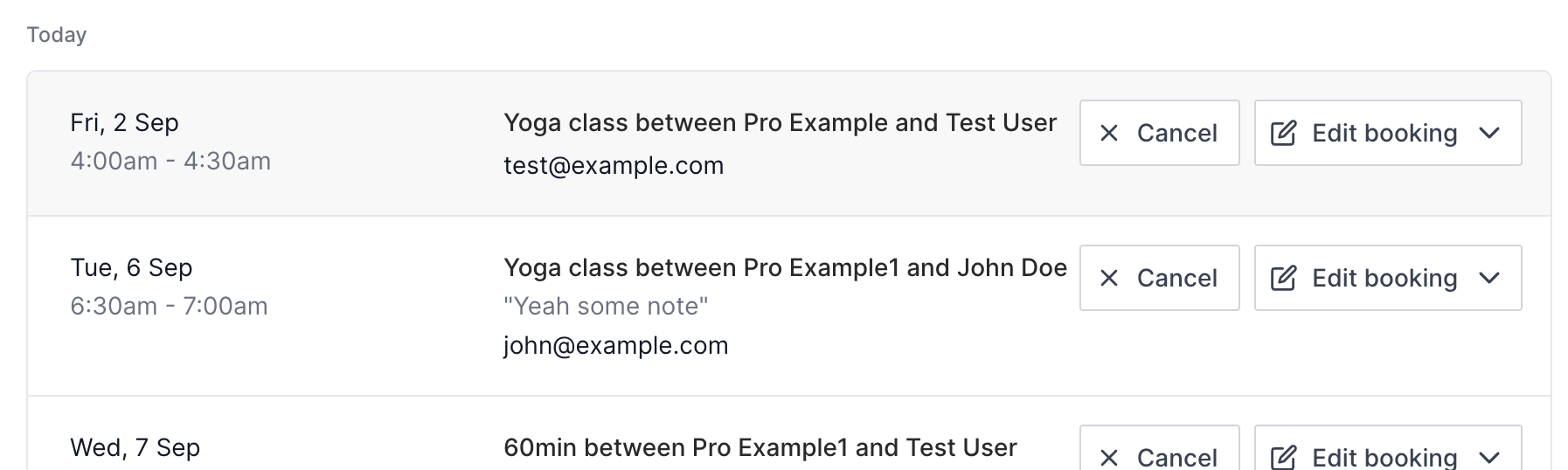[CAL-103] All Bookings show up under Today and Today should be uppercase · Issue #4111 · calcom ...