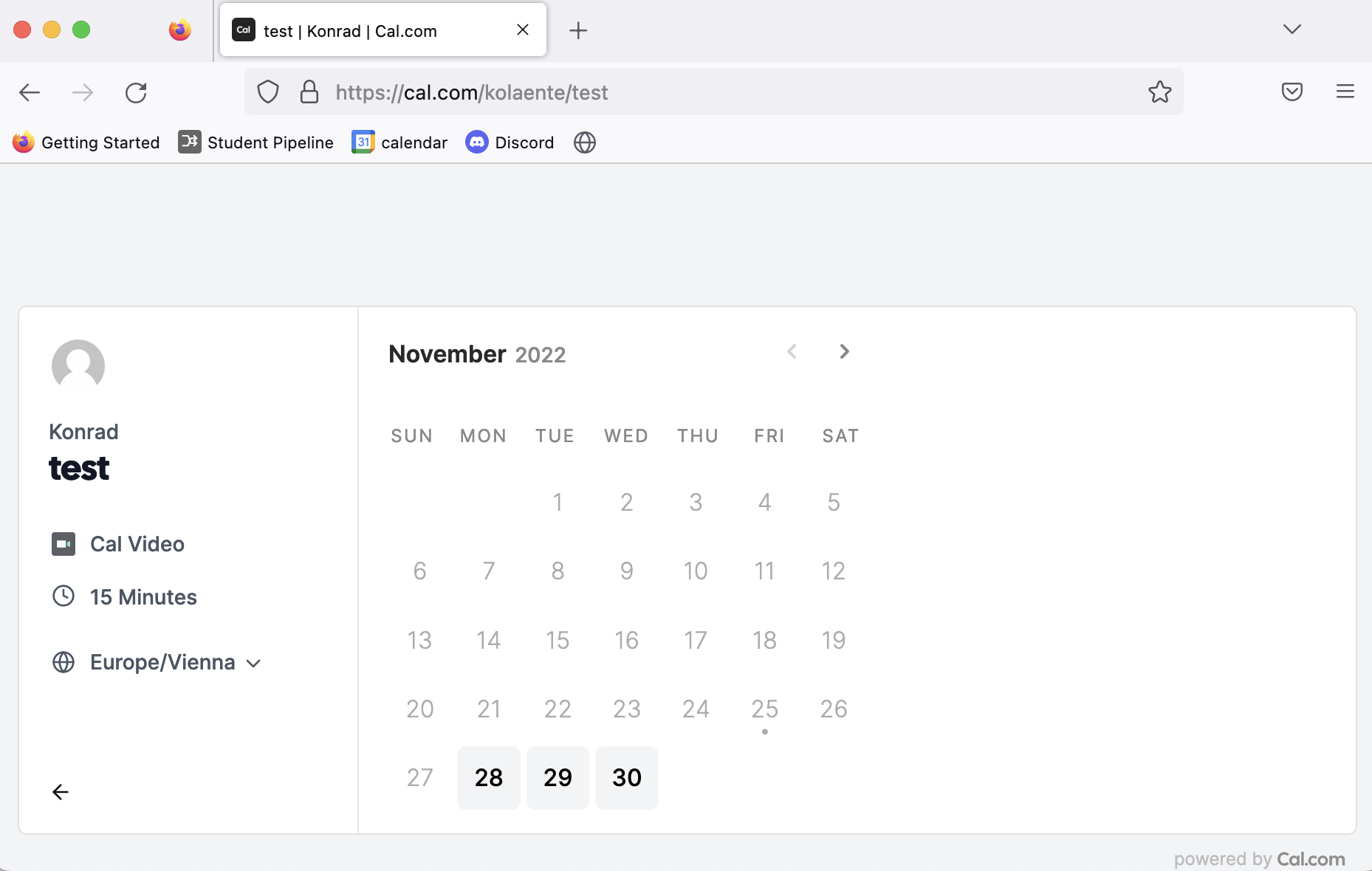 Public booking page does not work at all in Firefox · Issue #5685 · calcom/cal.com · GitHub