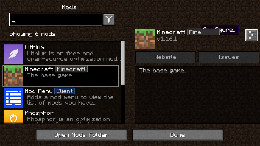Tooltip Rendering Behind Of Box · Issue 148 · Terraformersmc Modmenu · Github