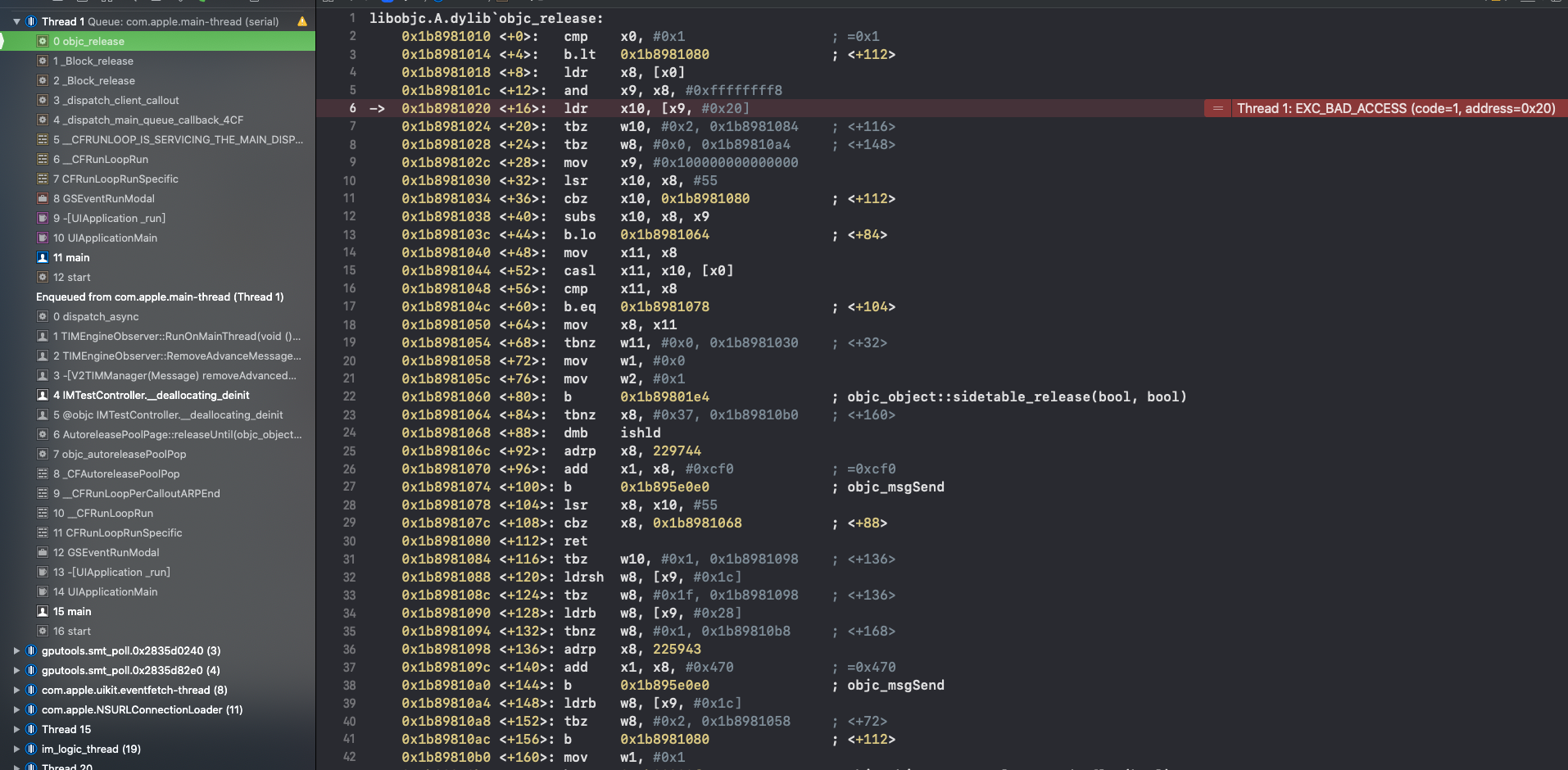 swift 5, Xcode 12, deinit 移除消息监听崩溃 · Issue #923 · TencentCloud/TIMSDK · GitHub