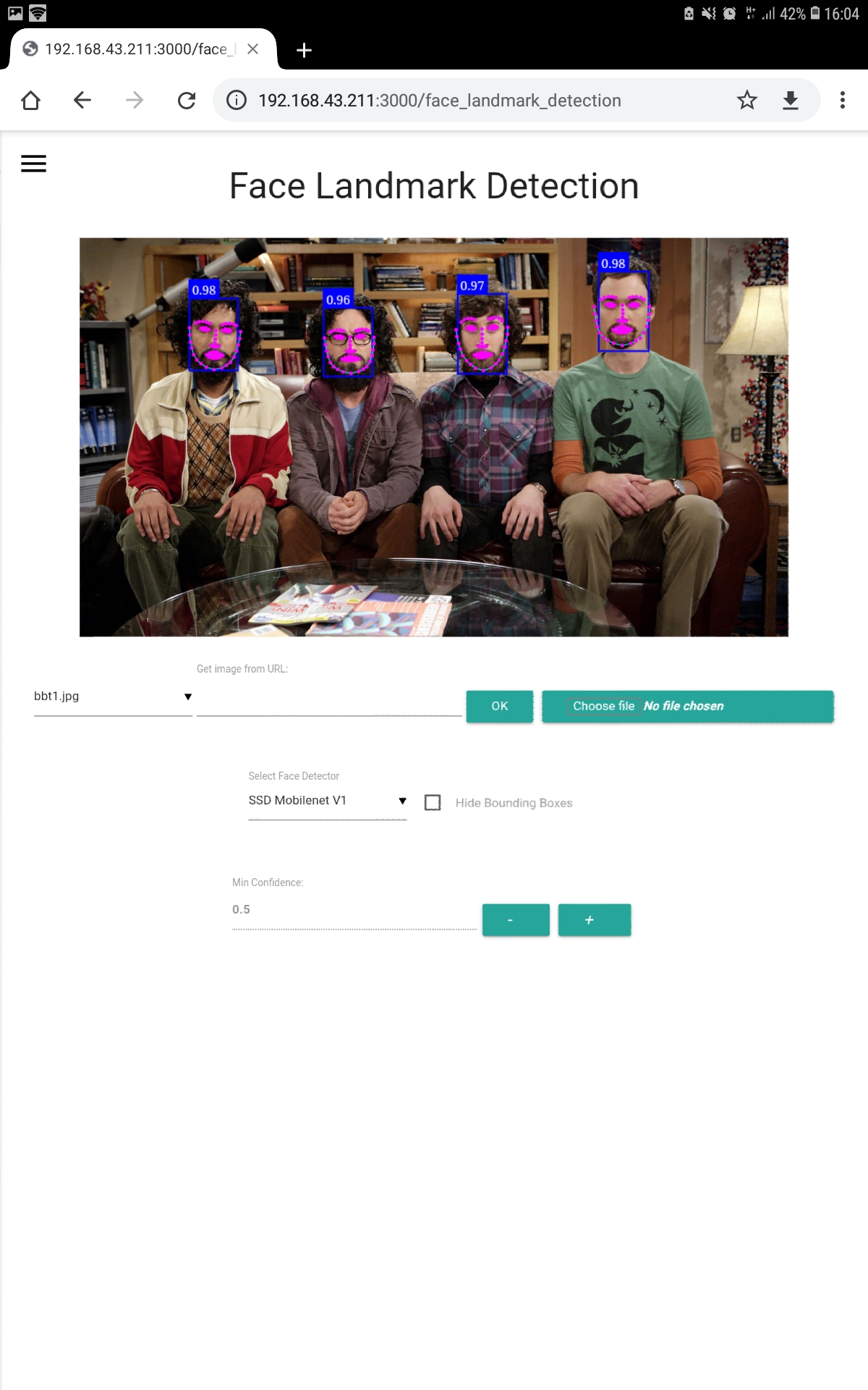 Video face tracking in browser is not working. · Issue #570 · justadudewhohacks/face-api.js · GitHub