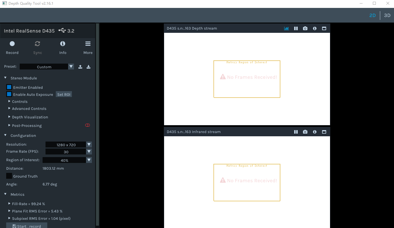 [ USB SCP/CAM overflow ], [ RT IC2 Config error ] with D435 · Issue ...