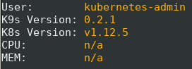 CPU and Memory usage missing · Issue #107 · derailed/k9s · GitHub