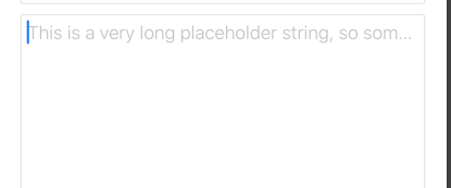 CupertinoTextField placeholder was clipped to ellipsis when maxLines > 1 · Issue #31250 ...