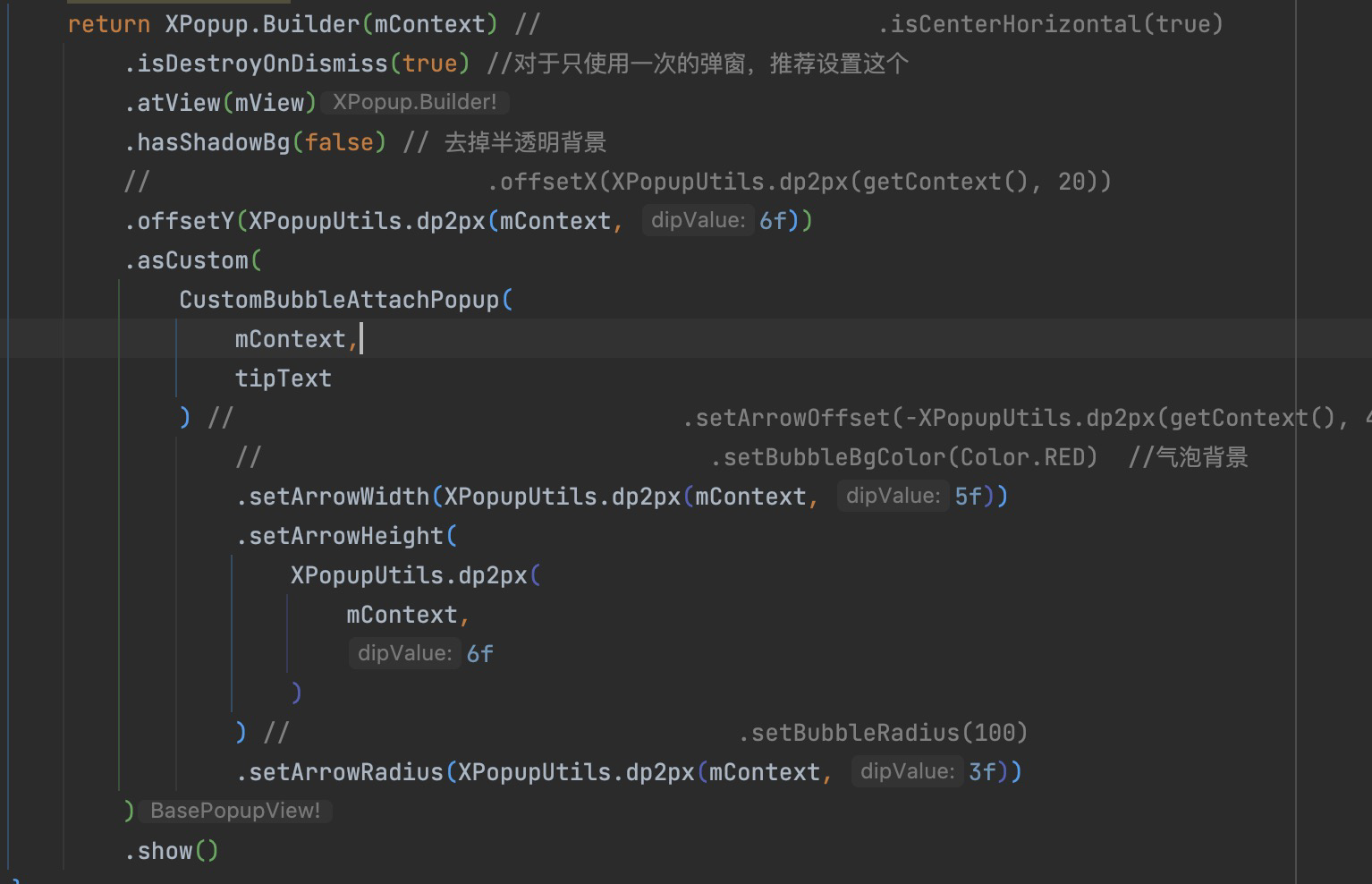 气泡弹窗显示异常 · Issue #1052 · junixapp/XPopup · GitHub
