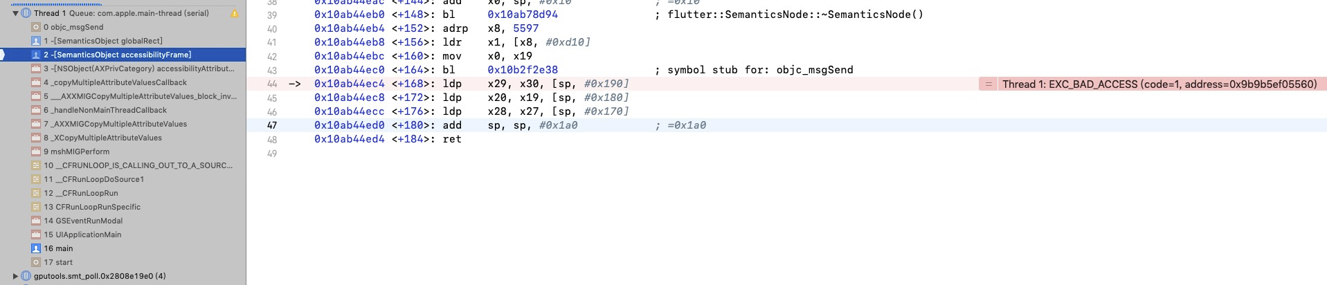 Seems SemanticsObject leaks memory · Issue #45599 · flutter/flutter · GitHub