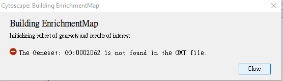 generic/gprofiler command not recognizing gmt file · Issue #271 · BaderLab/EnrichmentMapApp · GitHub