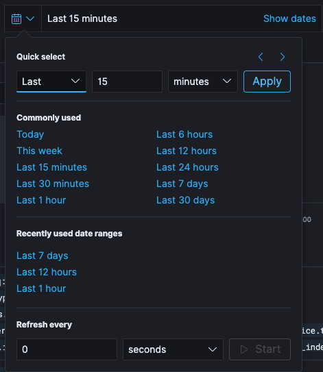 Kibana APM UI doesn't including custom time ranges · Issue #64730 · elastic/kibana · GitHub