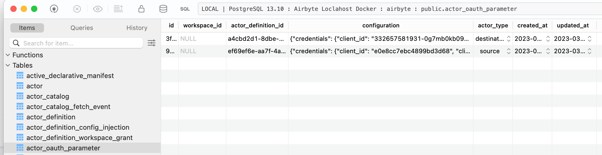 Confirm That The Airbyte Platform Can Have Per Workspace Overrides Of The Oauth App · Issue
