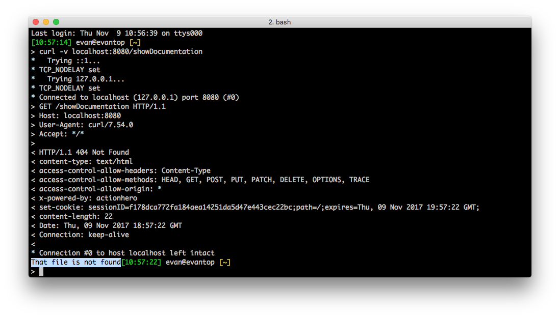 HTTP Request to the web server do not work if there are no parameters set and just the action ...