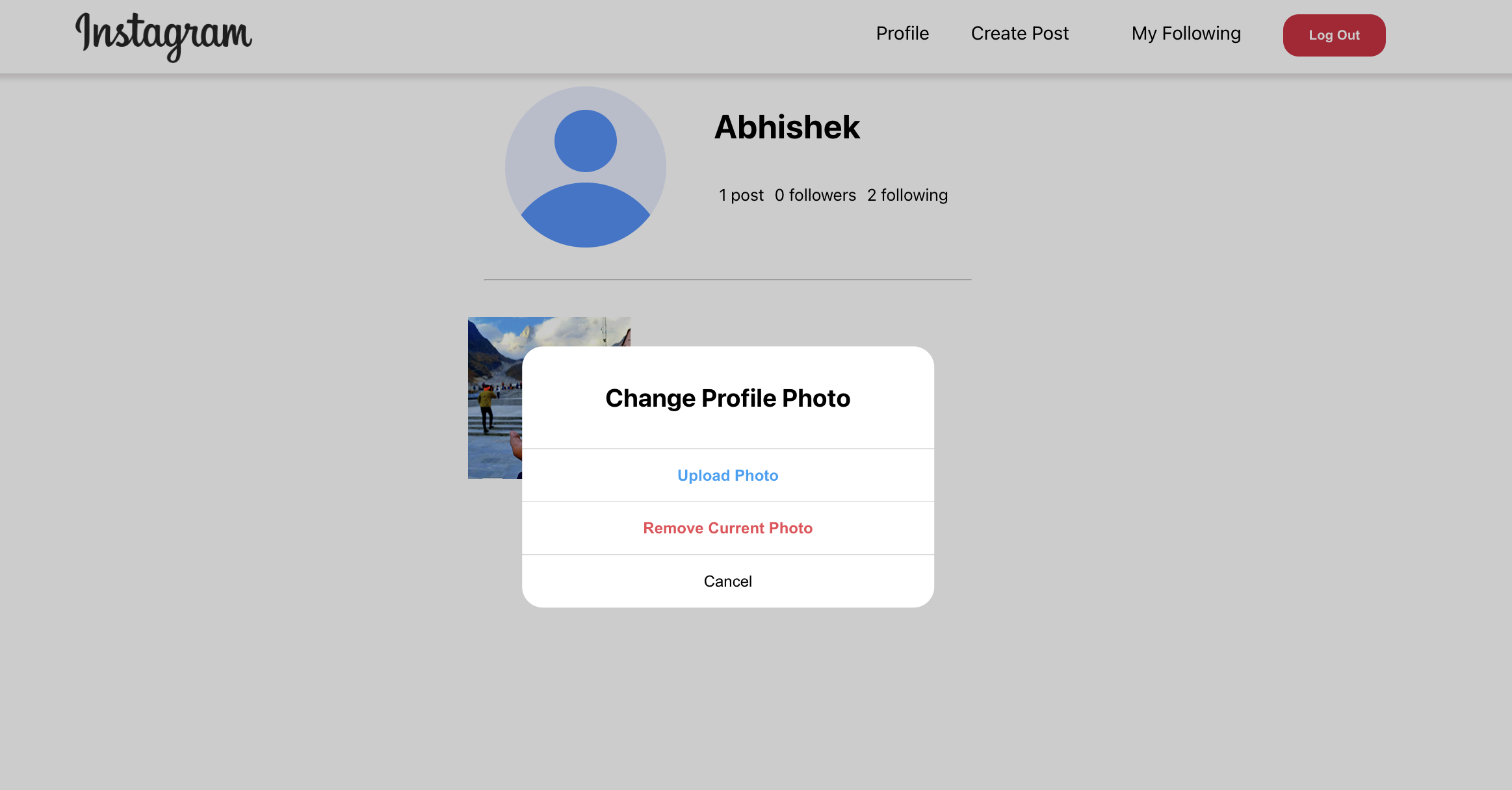 GitHub - itsnitishkumar/instaclone-hosted: Instagram Clone built on MERN stack.