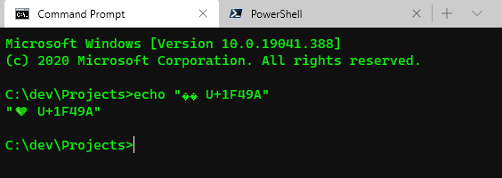 Problem with unicode input (copy-paste) on Windows 10 + Terminal · Issue #1715 · PowerShell ...