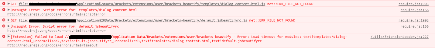 "Installation failed. The extension encountered an error while starting up." · Issue #254 ...