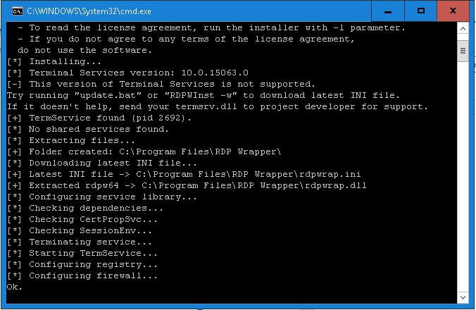 RDPWrap no longer working probably after windows update · Issue #284 · stascorp/rdpwrap · GitHub