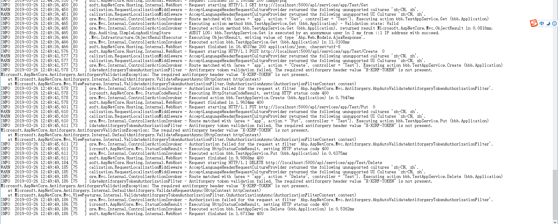 Use Swagger Ui Post、put 、delete 400 Bad Request · Issue 917 · Abpframeworkabp · Github