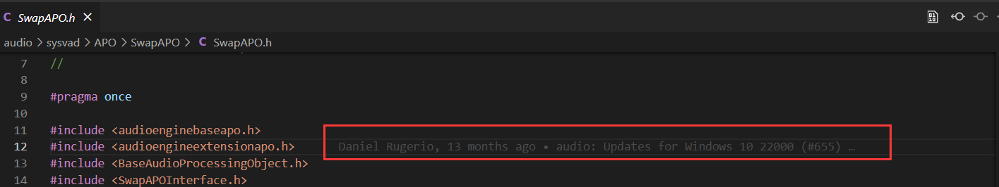 Unable to open include file: "audioengineextensionapo.h" · Issue #675 · microsoft/Windows-driver ...