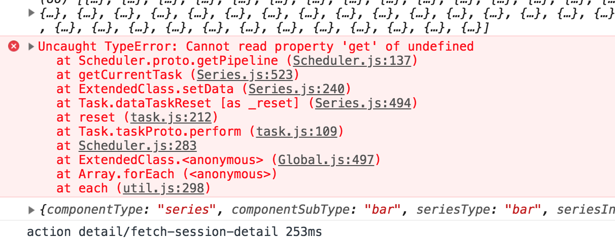 为什么使用echart出现很多get Undefined错误？ · Issue 8771 · Apache Echarts · Github