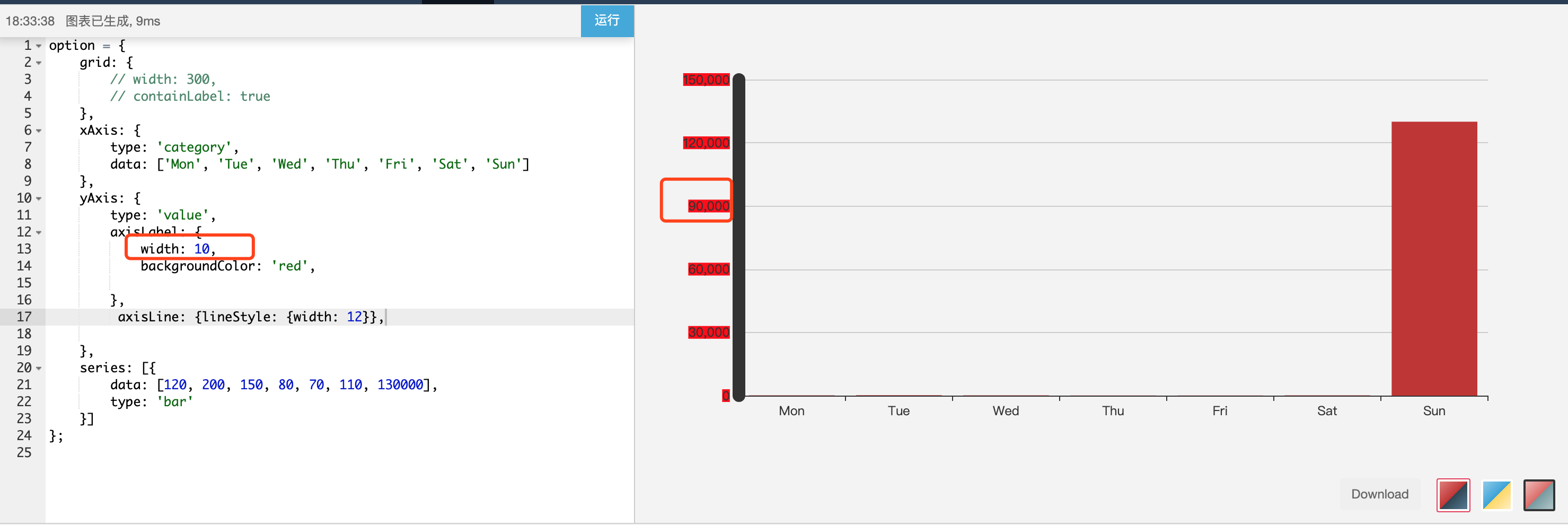 axisLabel width宽度无效 · Issue #13487 · apache/echarts · GitHub