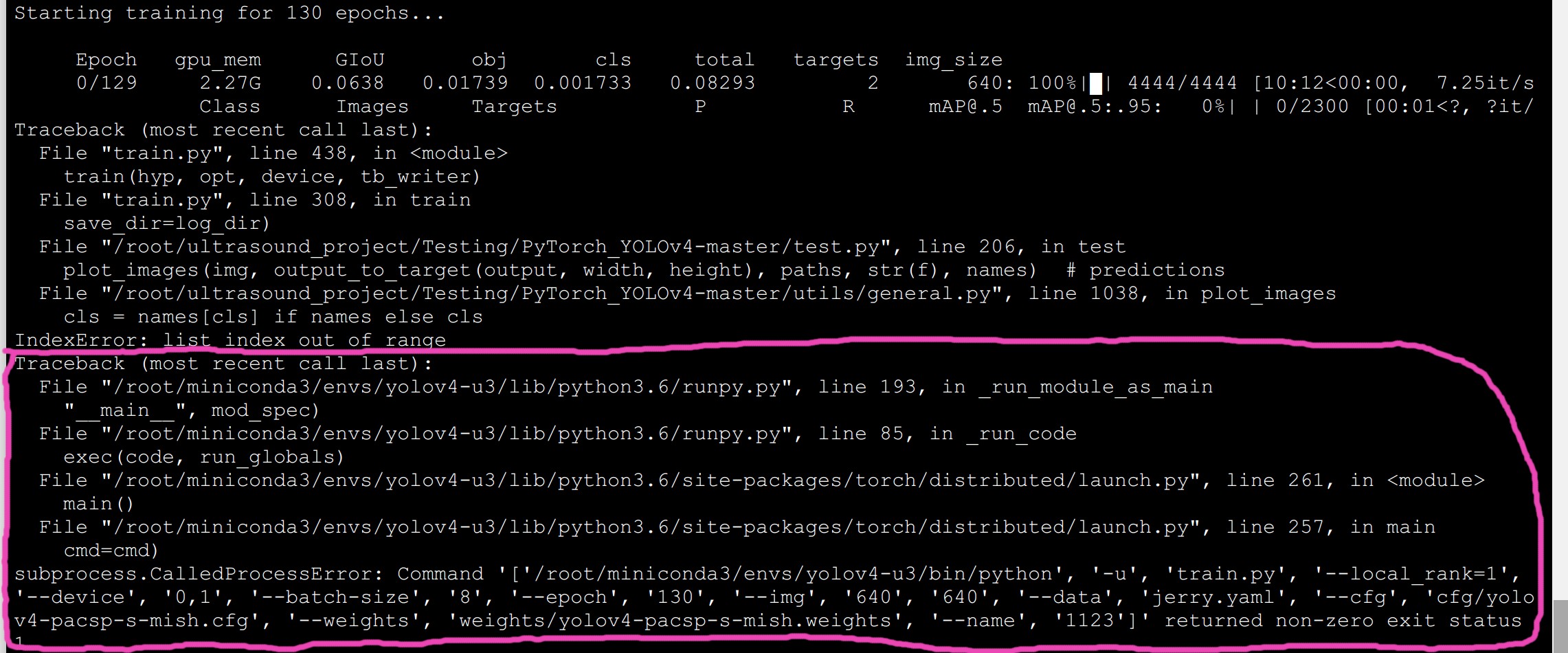 Multiple GPUs Problem · Issue #167 · WongKinYiu/PyTorch_YOLOv4 · GitHub