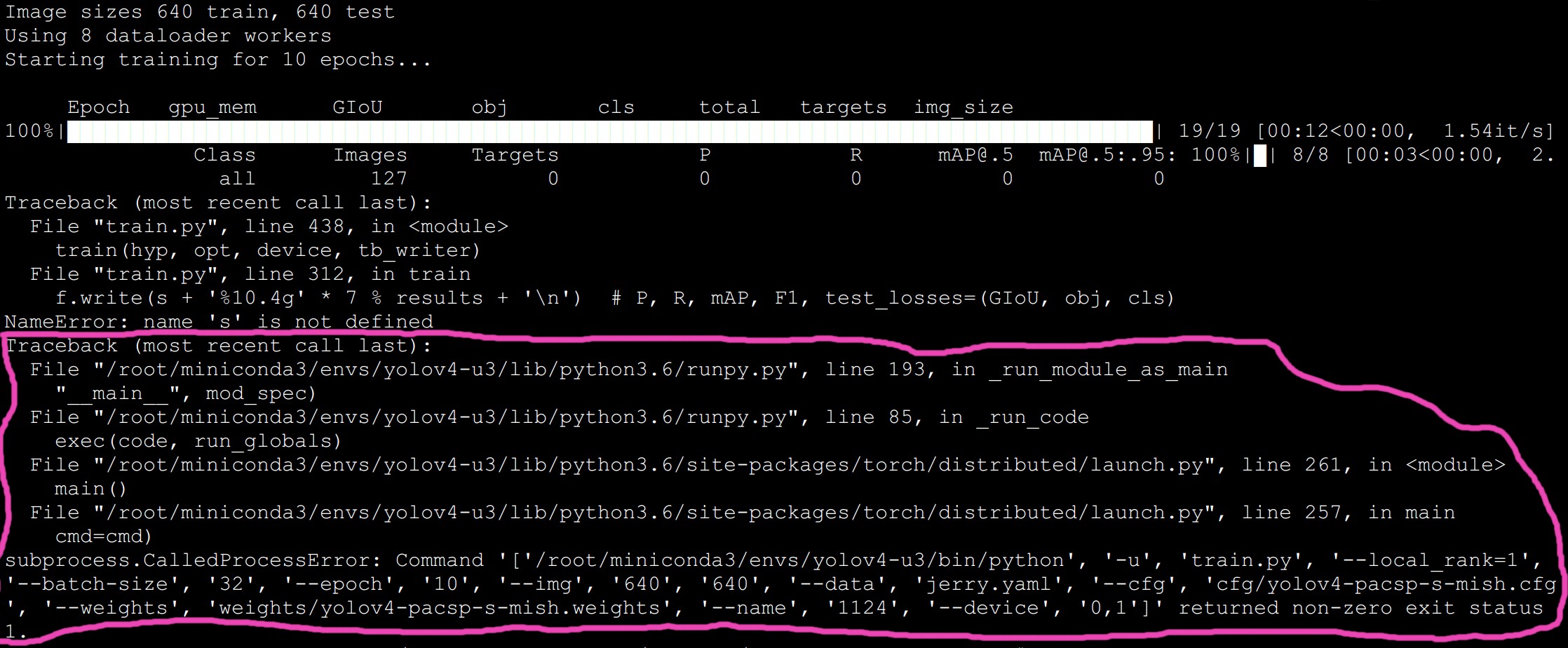 Multiple GPUs Problem · Issue #167 · WongKinYiu/PyTorch_YOLOv4 · GitHub