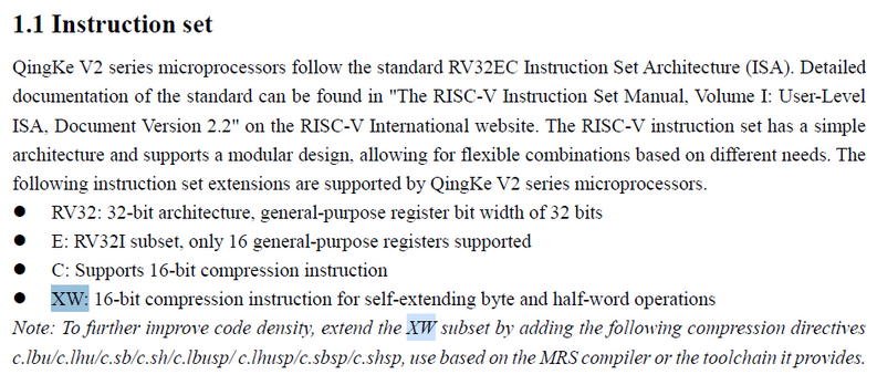 Problem With Enabling Isa Extension Xw · Issue 1261 · Riscv Collabriscv Gnu Toolchain · Github 9517