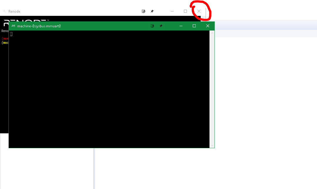 Closing the platform directly after it started outputs odd error · Issue #32 · renode/renode ...
