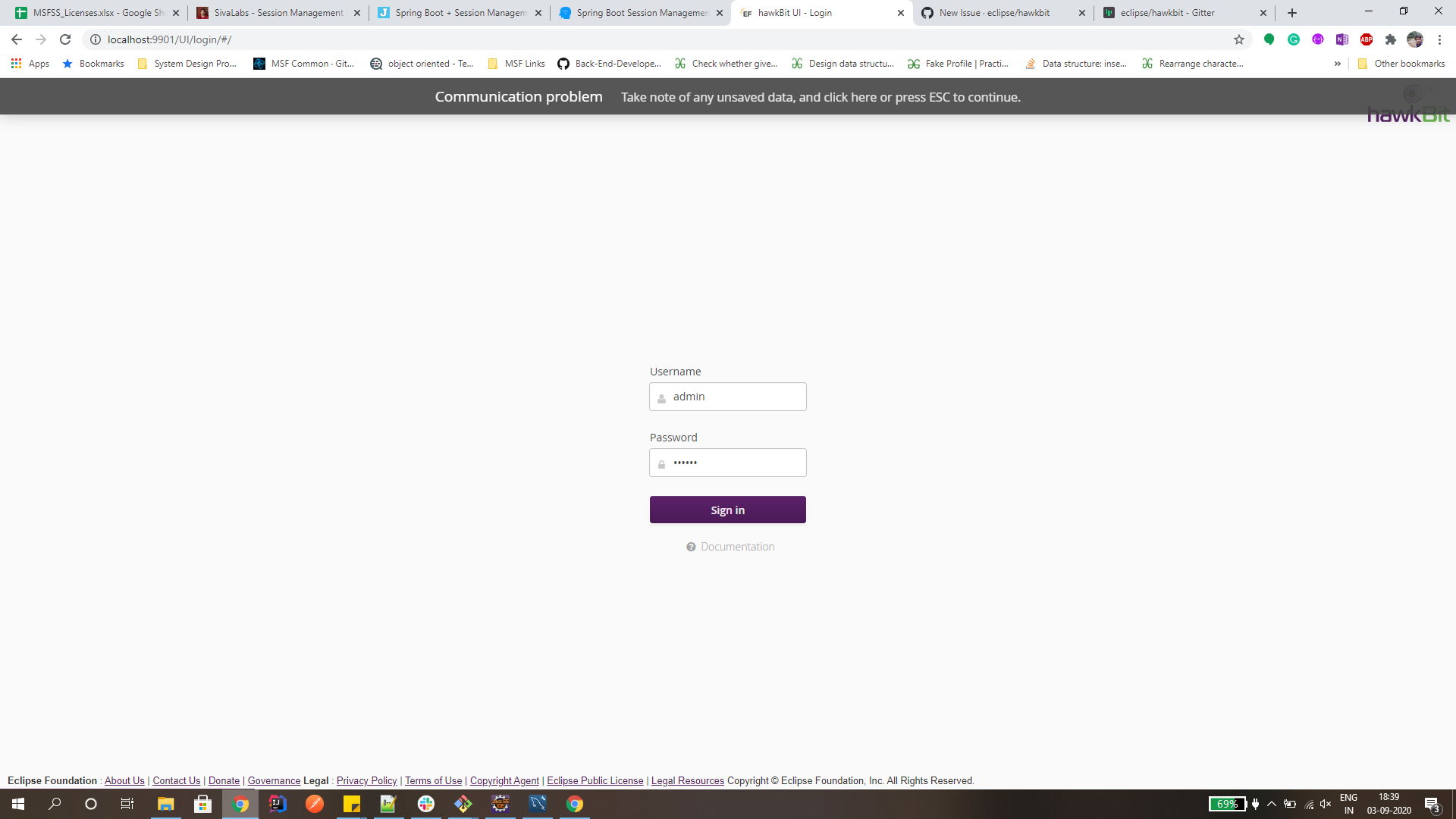 Session Timeout Issue In Hawkbit · Issue 1004 · Eclipse Hawkbithawkbit · Github