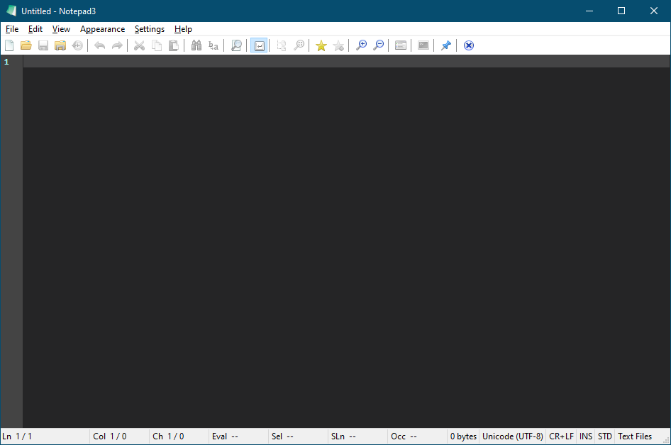 Menu Bar Disappears in Windows Dark Mode · Issue #3262 · rizonesoft/Notepad3 · GitHub