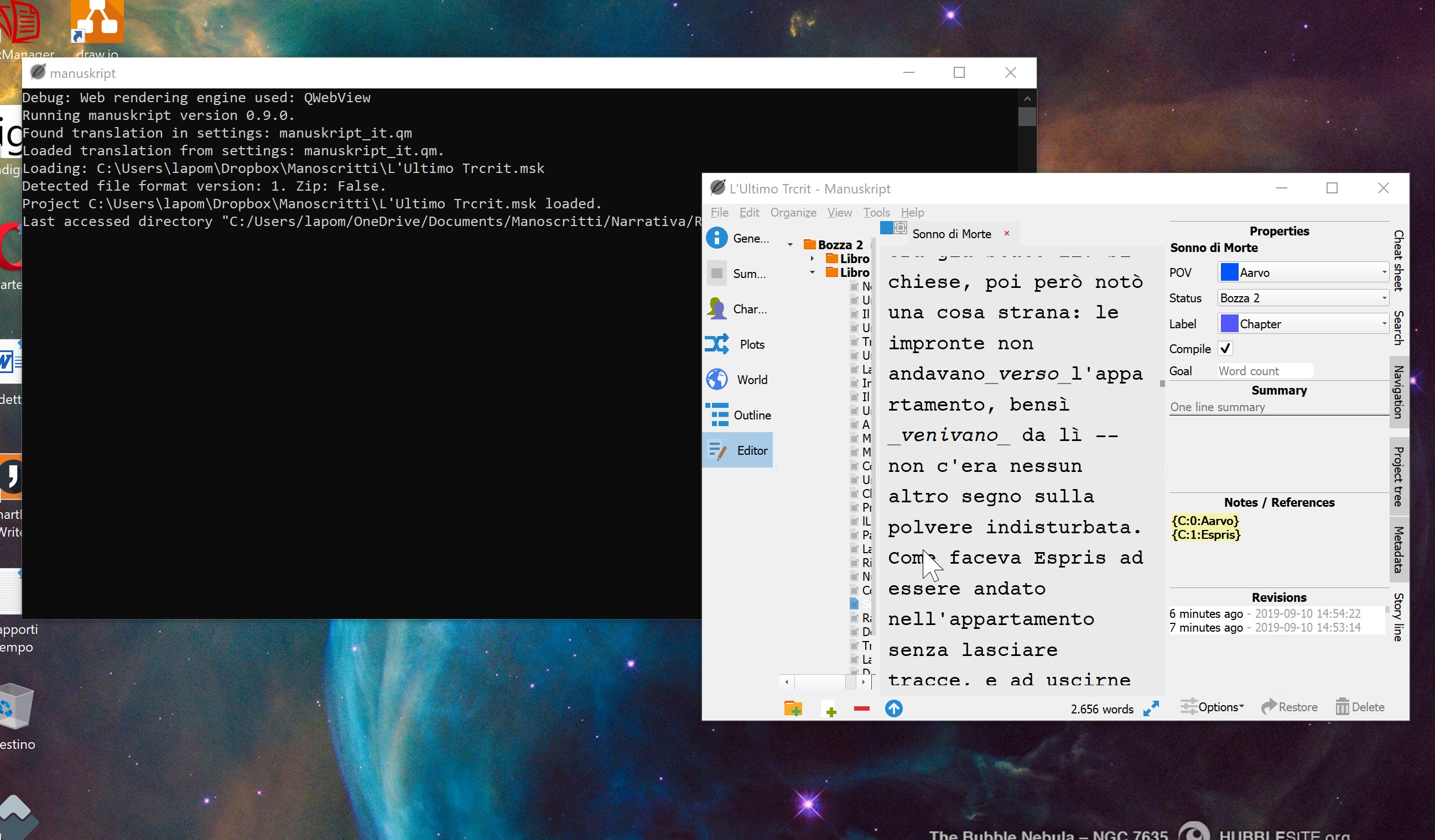 Two Windows instead of one · Issue #635 · olivierkes/manuskript · GitHub