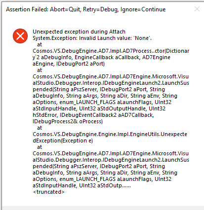 Debugger Failed to Start (System.Reflection.TypeExtensions failed to load.) · Issue #1332 ...