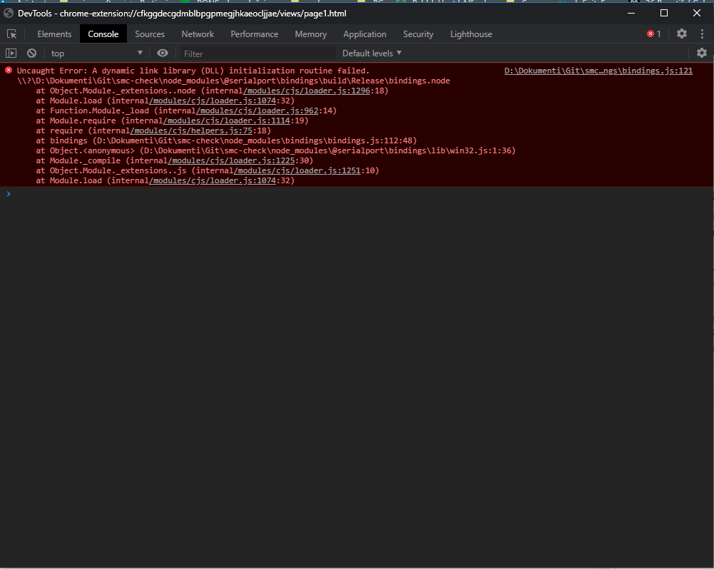 DLL errror on NW.JS · Issue #2112 · serialport/node-serialport · GitHub