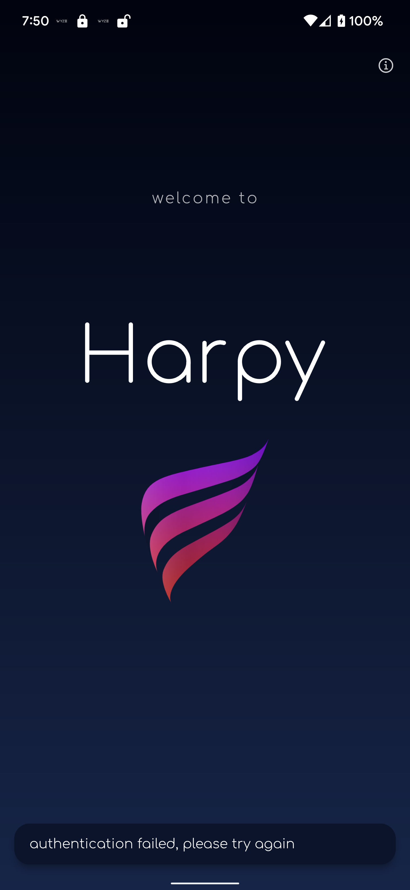 Authentication failed · Issue #604 · robertodoering/harpy · GitHub