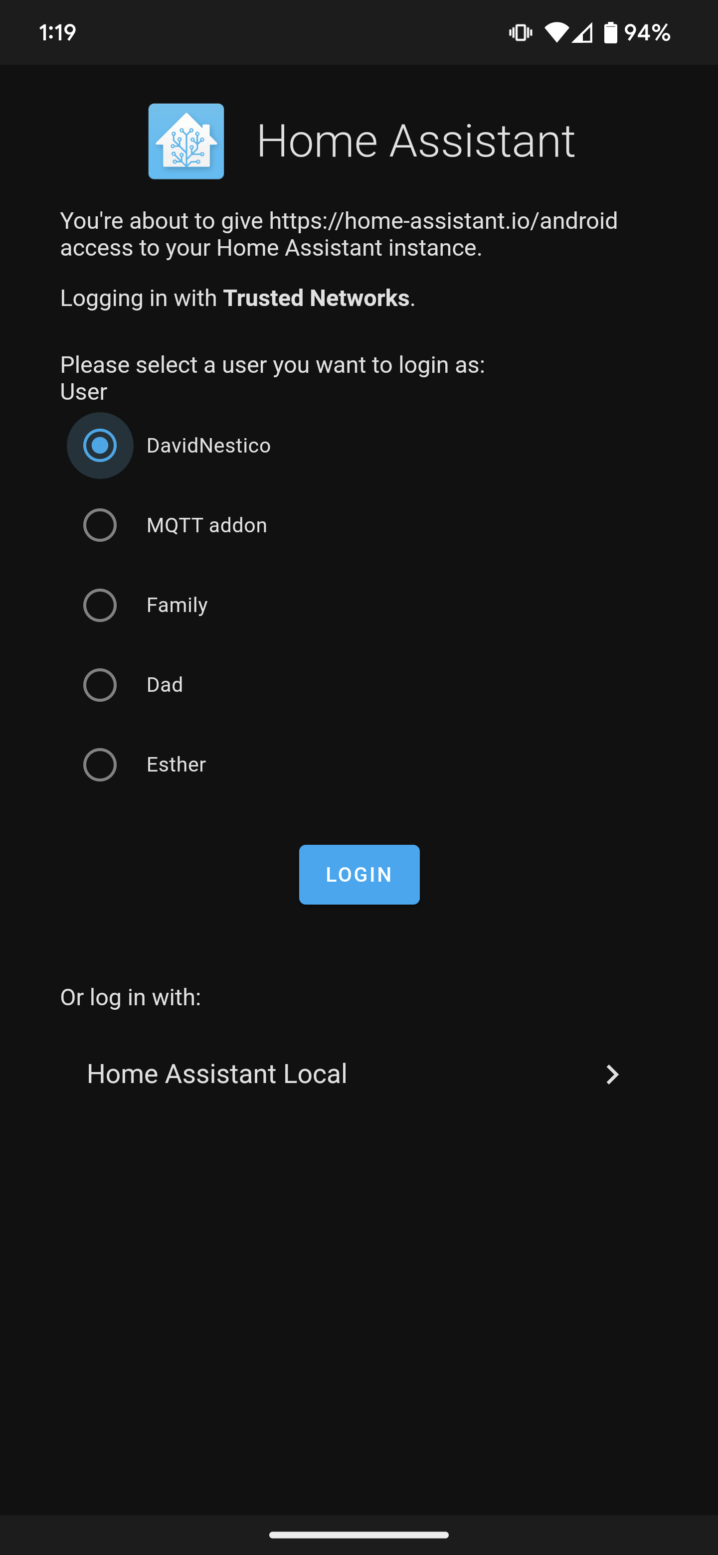 Login attempt failed, ONLY happens on Android companion app not IOS app ...