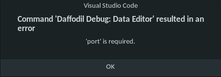 Extension "Port Required" on Data Editor Activation Command · Issue #528 · apache/daffodil ...
