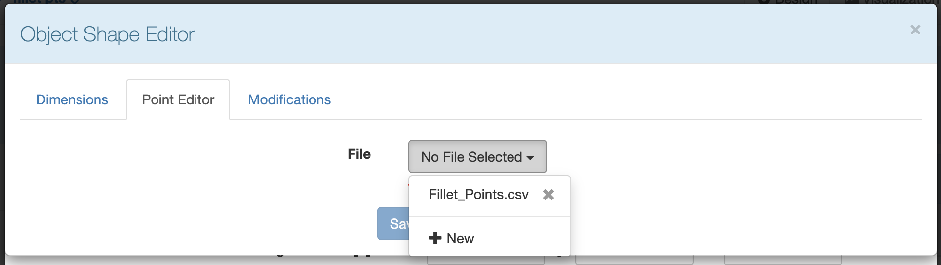 cannot select file for extruded magnet points · Issue #4951 · radiasoft/sirepo · GitHub