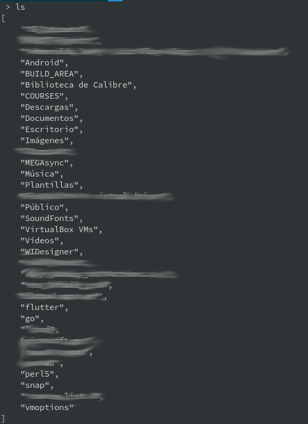 Linux Gnome When Nvm Is Active `ls` Command Shows File List As Array Instead Of Formatted 5983