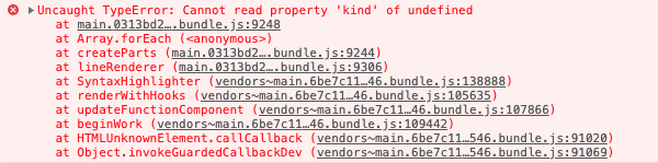 Addon Storysource Error Cannot Read Property Kind Of Undefined · Issue 11672 · Storybookjs
