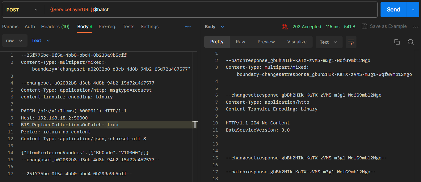 Patch Batch Request not remove items in a collection · Issue #47 · bgmulinari/B1SLayer · GitHub