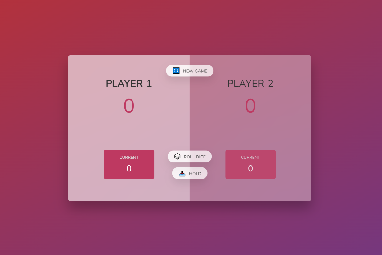 GitHub - nimroddanielmaayan/pig-game: A vanilla JS practice project