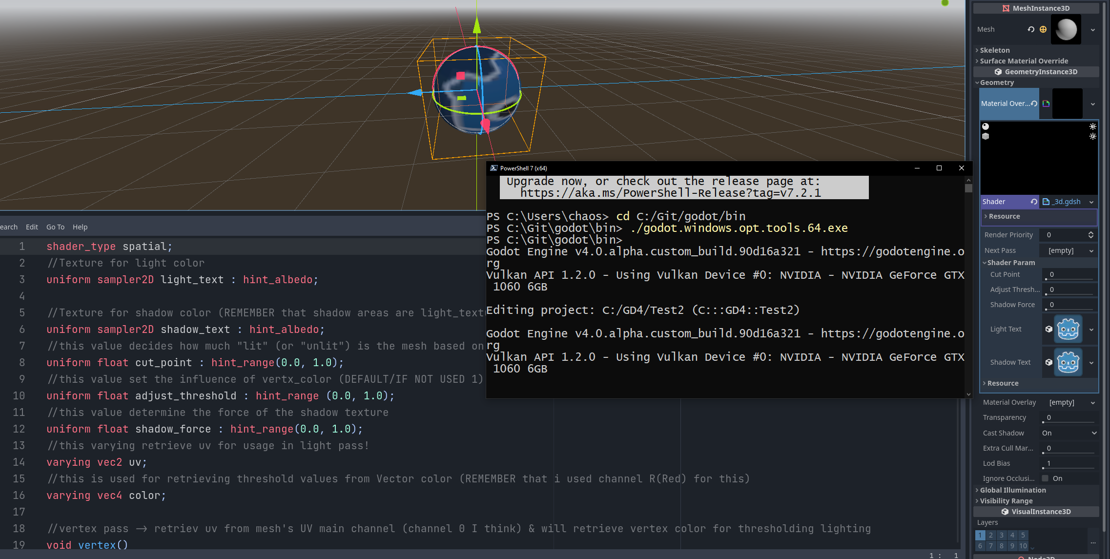 Vulkan Shaders Not Working Even With No Errors · Issue 55064 · Godotenginegodot · Github