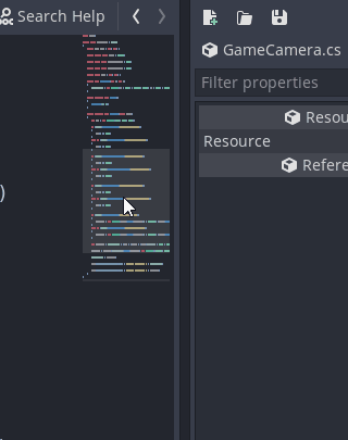 Minimap scrolling by cursor behavior is weird · Issue #31787 · godotengine/godot · GitHub