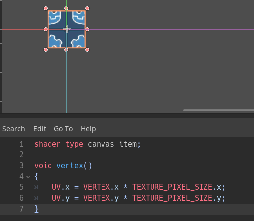 Cannot use TEXTURE_PIXEL_SIZE and the like in canvas_item vertex shader · Issue #15450 ...