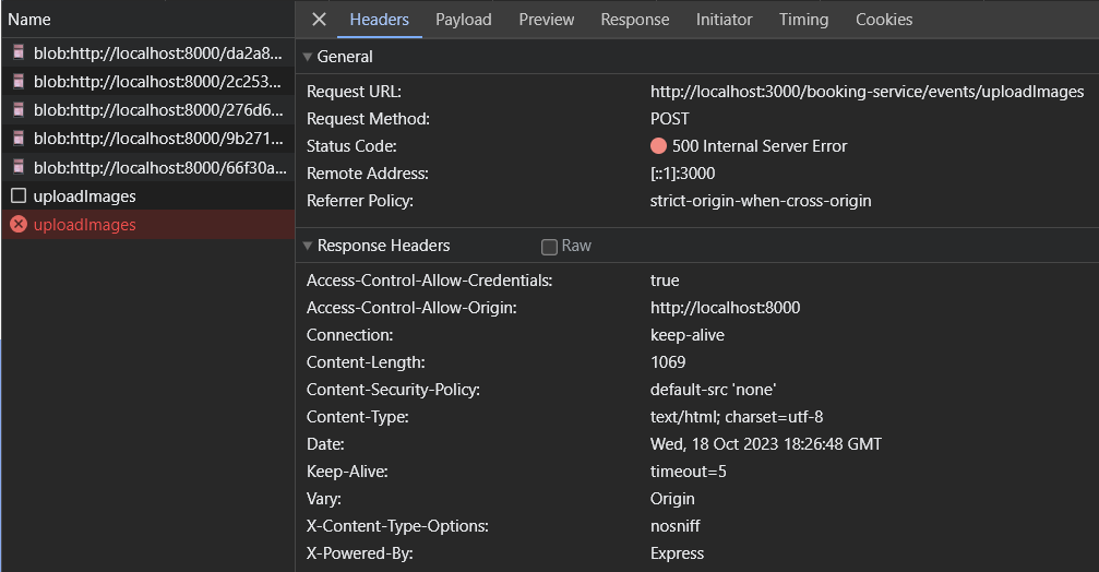RTKQ: even after explicitly setting the 'content-type', when making request the content-type ...