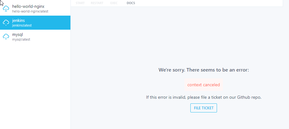 Error To Download An Image · Issue 5290 · Docker Kitematic · Github